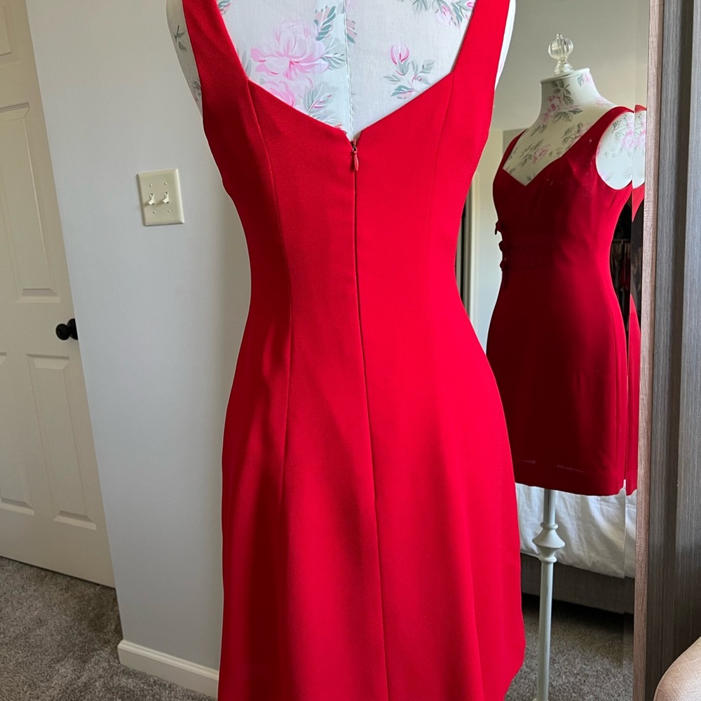 Wedding Guest Red Dress For Homecoming/Bridal Shower/… - Gem